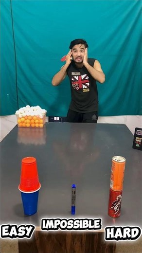 Impossible Ping Pong Trick Shot Looks Easy