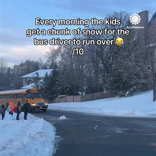 Just a little experiment for science ☃️ | AccuWeather