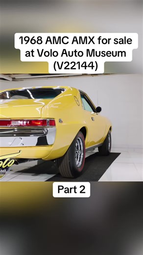 1968 AMC AMX for sale at Volo Auto Museum (V22144) | Vintage Car