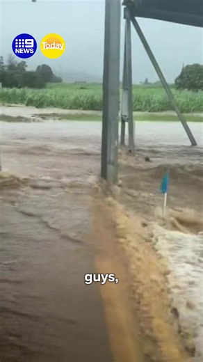 Multiple severe flood warnings are in place for North Queensland as ex-Tropical Cyclone Koji continues to move further inland. #9News MORE: https://nine.social/14qi | 9 News
