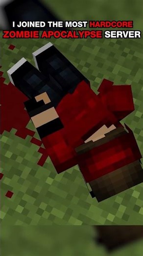 Escaping The Most Hardcore Zombie Apocalypse in Minecraft