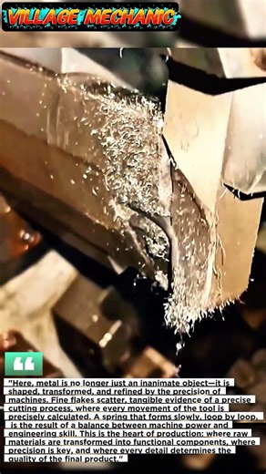 spring manufacturing process.