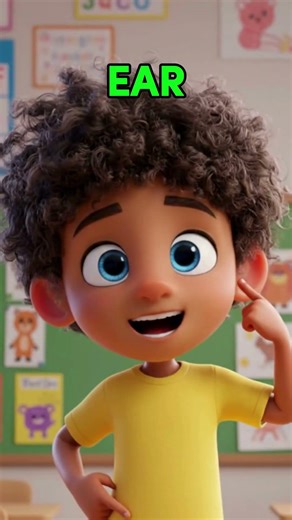 Body Parts for Kids | Learn English & Tigrigna #kids #kidslearning