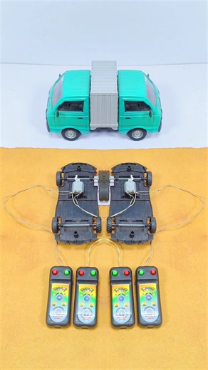 DC motor RC Gadi Powered by Remote control / Remote control Truck / Remote wali Truck / DC motor