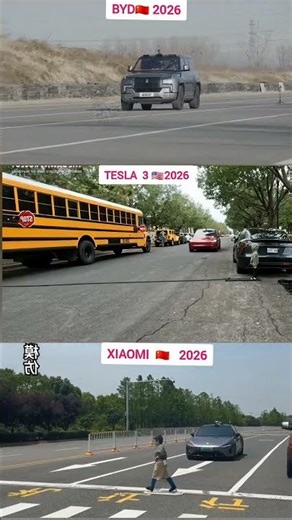 Smart AEBS Showdown: Tesla vs Xiaomi vs BYD U8