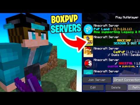 Top 5 Box PvP Servers For Minecraft! - Java & Bedrock