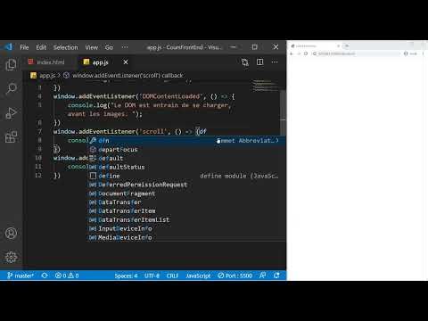237 Les événements les plus utilisés