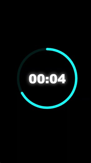 10 Seconds Countdown Timer with clock ticking sound and Finish Bell