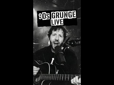 🎸 LIVE Unplugged Grunge – Nirvana, Alice In Chains & More