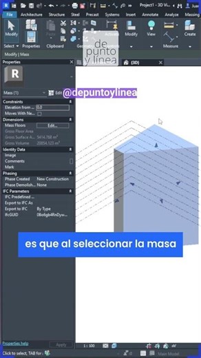 🚀 Cómo crear una propuesta conceptual con masas en Revit // Revit Tutorial