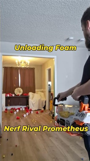 Unloading Foam - Nerf Rival Prometheus