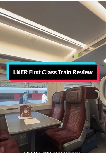 LNER First Class Train Review in the UK