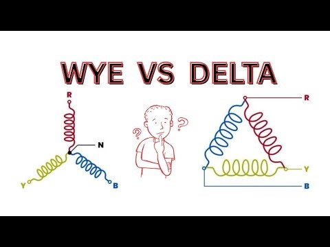Delta vs Wye (Star) Connection Explained ⚡ How 3-Phase Power Really Works