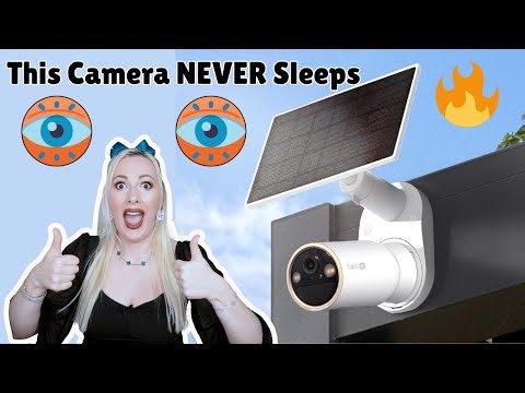 TP-Link Tapo MagCam 4K Solar Security Camera Review! Outdoor Wireless Battery Camera Solar Panel