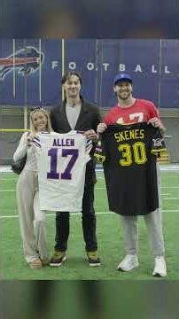 Livvy Dunne, Paul Skenes Meet Josh Allen And The Buffalo Bills! #shorts #nfl #bills