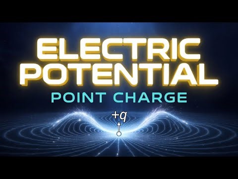 Electric Potential at a Point Due to a Point Charge | Class 12 Physics Explanation
