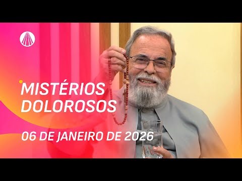Terço de Aparecida com Pe. Antonio Maria - 06 de janeiro 2026 [Mistérios Dolorosos]