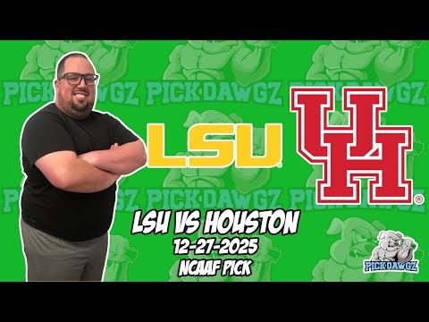 Houston vs. LSU 12/27/25 College Football Picks & Predictions | Texas Bowl