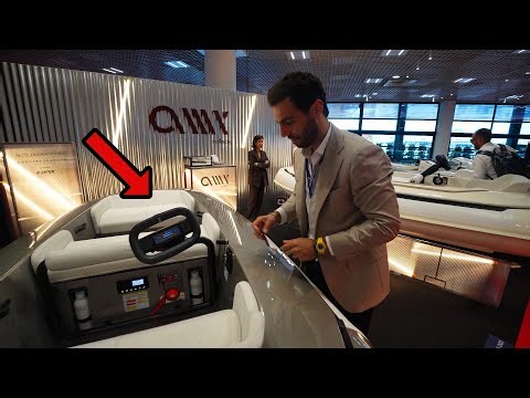 This Small Boat Technology is the Future. Ribs,Tenders,Dinghies at Cannes Yacht Festival.