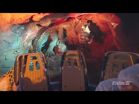 Scary Disney River Ride with a GIANT BEAST & Water Vortex | Roaring Rapids Ride at Disneyland