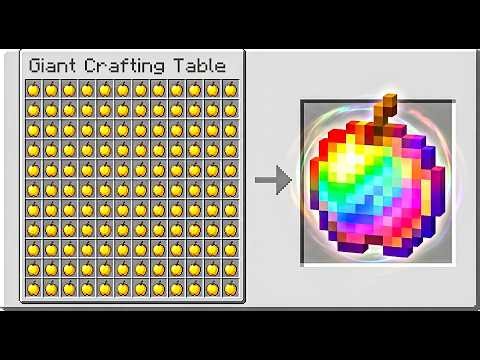 Minecraft BUT, I have added GIANT ITEMS!!