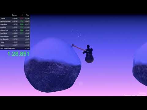 Getting Over It Speedrun Record | 2:16.745