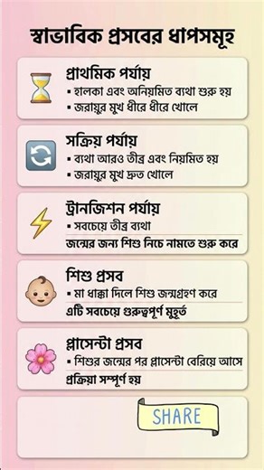 Learn the stages of normal delivery easily #NormalDelivery #LaborStages #Childbirth