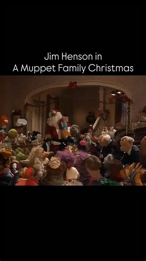 Not only does A Muppet Family Christmas bring together the casts of Sesame Street, Fraggle Rock, and The Muppet Show, it also includes a special cameo from their creator, Jim Henson. In the final moments, he’s seen quietly doing the dishes, smiling as his Muppets celebrate together. | Disney History Channel