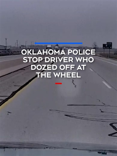 Oklahoma Police Rescue Driver Asleep at the Wheel