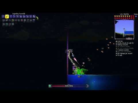 Defeating Pre-Plantra Master Mode Duke Fishron(Summoner Only)