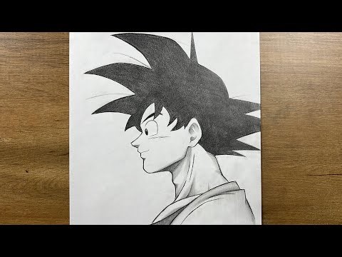 How to Draw Goku from Dragon Ball Z – Simple Method