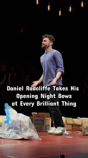 Daniel Radcliffe Returns to Broadway in Every Brilliant Thing