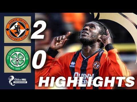 Dundee United 2-0 Celtic | HIGHLIGHTS | William Hill Premiership