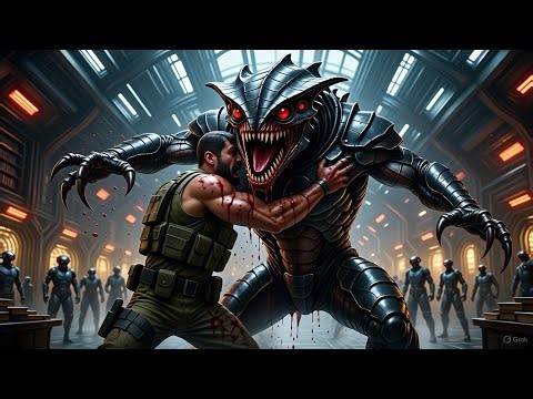 An Alien Apex Predator Escaped… A Human Killed It Bare-Handed