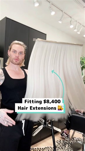 Fitting $8400 Hair Extensions 💇‍♀️🤑 | Craft Factory