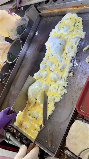 How to make rolled omelet in Taiwan