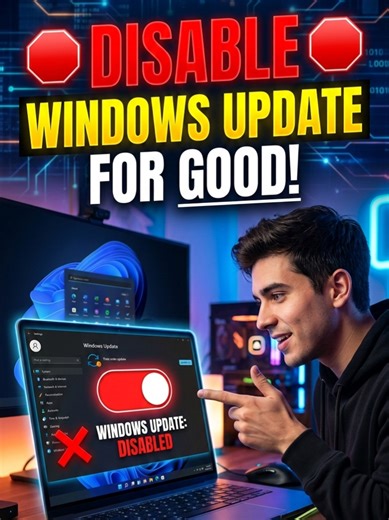 Disable Windows Updates Permanently in Simple Steps