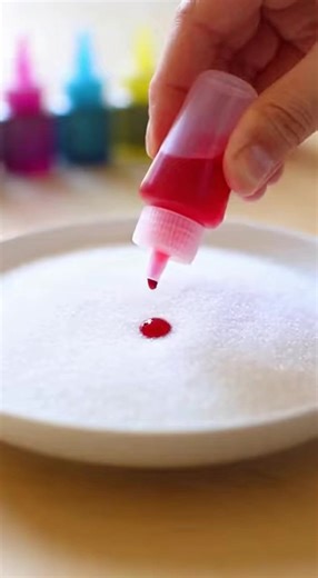 Fireworks Rainbow Sugar Explosion A dazzling, fizzy, color-filled science activity that brings instant smiles — perfect for kids at home! Ingredients: 1 shallow white plate or dish (flat surface works best) 1 cup granulated sugar Food coloring (red, blue, yellow, green, purple – gel or liquid) 1/4 cup warm water 1 tablespoon baking soda 1/4 cup white vinegar Small squeeze bottle, dropper, or spoon Optional: Glitter (for added sparkle) Directions: Prepare the Sugar Base: Evenly spread the granula