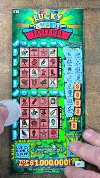 This Scratch Started Normal… Then Nope. #scratchofftickets #lottery #scratchcard #lotteryfever