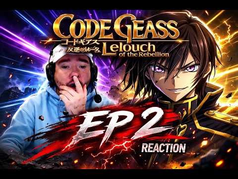 HOW DID IT GET EVEN BETTER!? | Code Geass Ep2 HONEST Reaction