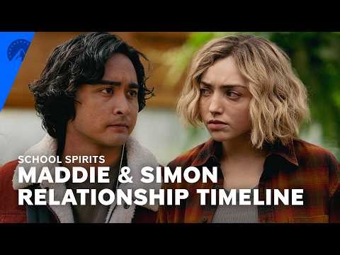 School Spirits | Maddie & Simon's Relationship Timeline | Paramount+