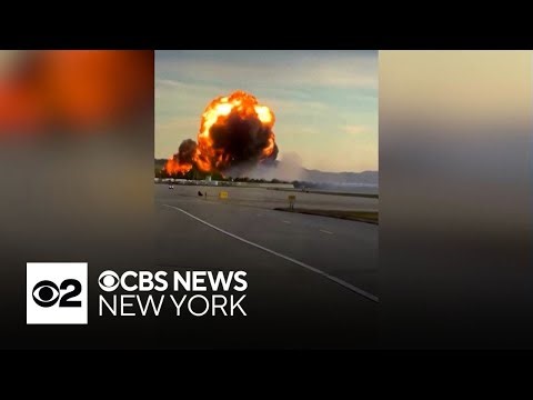 UPS plane bursts into flames in deadly crash