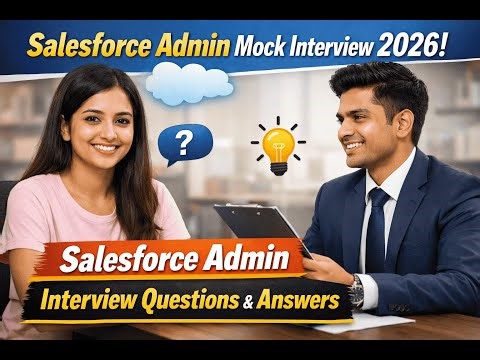 Salesforce Admin Mock Interview 2026 | Salesforce Admin Interview Questions & Answers