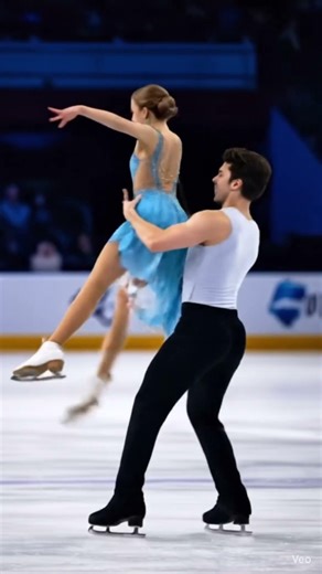 Elegant Ice Dance Couple | Olympic Level Figure Skating ⛸️❄️”#dance #icedance #iceskating #tranding