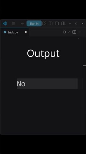Python Trick 😳 | if 0 True or False?