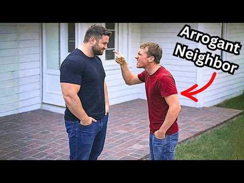 Neighbor From Hell Messed With The Wrong Guy...