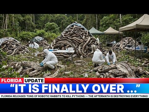 Florida Released TONS Of Robotic Rabbits To Kill Pythons — The Aftermath Is Destroying Everything!