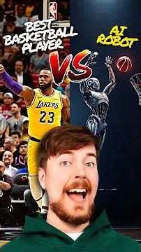 Human vs Robot Basketball Challenge 🏀🤖 Can a Machine Outshoot a Pro