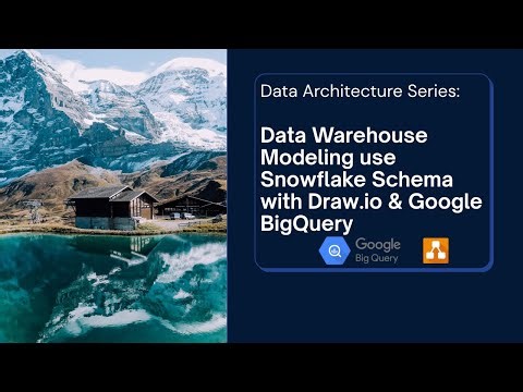 Data Warehouse Modeling use Snowflake Schema with Draw.io & Google BigQuery
