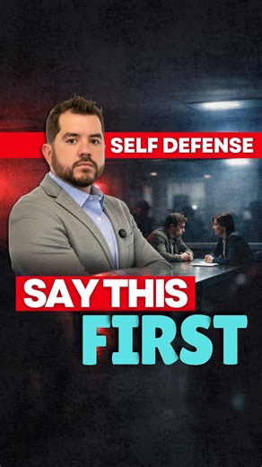 The First Sentence to Say When Police Arrive